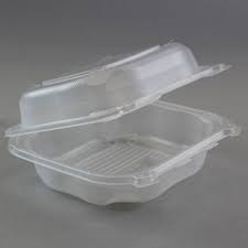 #80731~ Container Plastic HINGED 7.5x7.5 1 Compartment ~ 75ct | Online ...