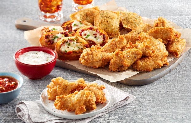 #503138 ~ Chicken Fully Cooked Breaded Wing 1st 2nd Joint ~ 5 lbs ...